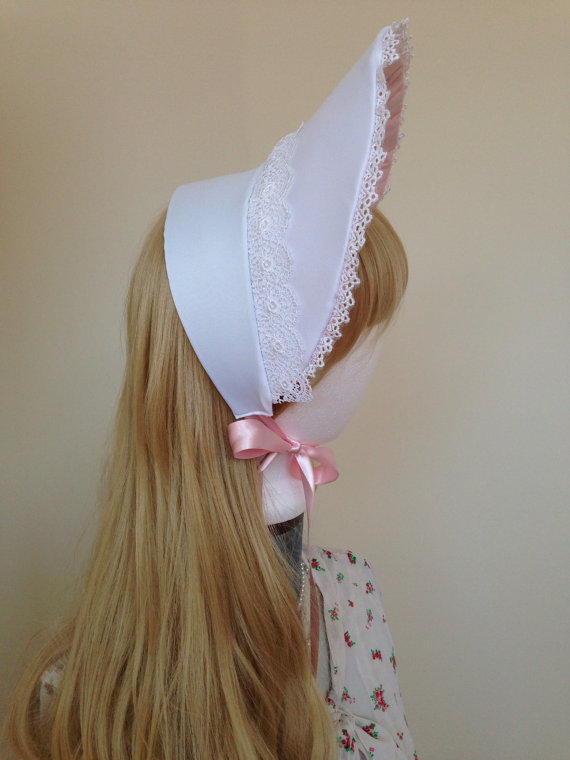 Custom Made to Order Hard Bonnet - Bonnets - Lace Market: Lolita ...