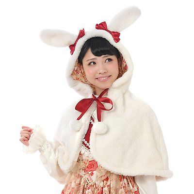 Disney Alice in Wonderland Bunny Ear Cape - Capes - Lace Market: Lolita ...