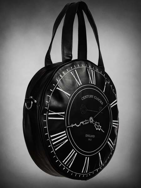 NWT Restyle ~ Bigass Clock Bag with 2Way straps - Bags and Purses ...