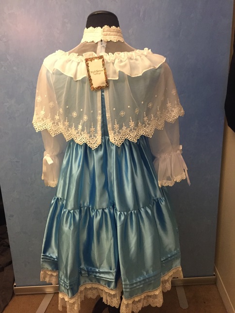Triple Fortune Lace and Frill OP in Blue Set *Reduced* - One Piece ...