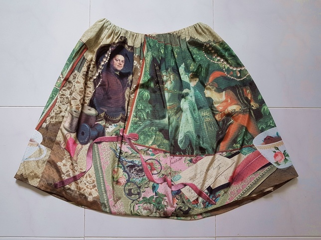 JetJ Copperius Bureau skirt, size 2 - Skirts - Lace Market: Lolita ...