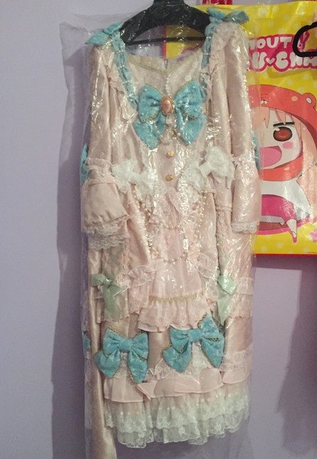 *ON HOLD FOR DC0331* Angelic Pretty Cross Princess OP Dress Set in pink ...