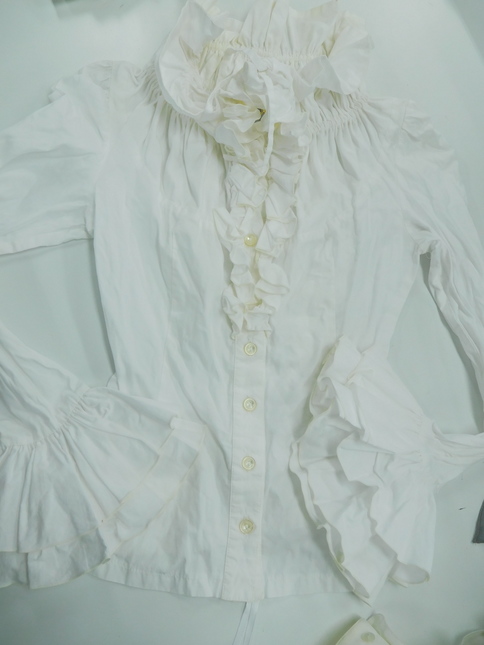 L-1785 **Discoloed, stained** Blouse set (6 items) (ATELIER BOZ, Lapin ...