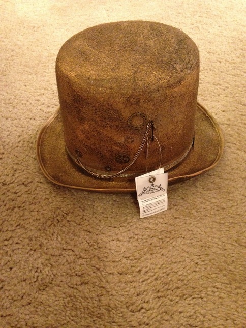 h.Naoto/Mika Takeuchi Gold Top Hat - Hair Accessories - Kei Market: Buy ...