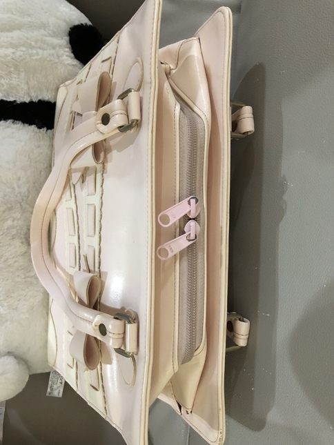 Btssb Contact Ribbon Double Bag pink - Bags and Purses - Lace Market ...