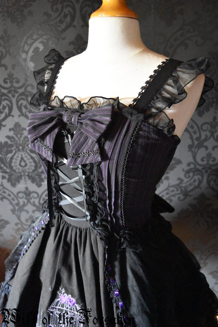 FRILL Gothic Lolita JSK and bolero FREE SHIPPING - Jumperskirt - Lace ...