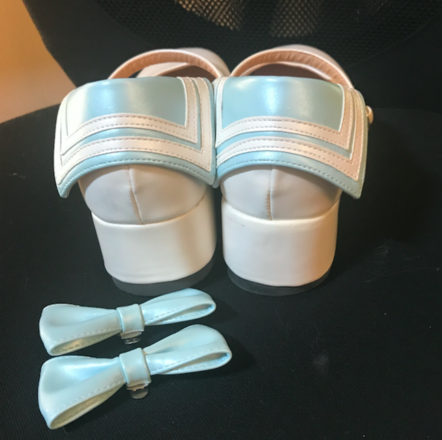 Sailor shoes sax+white, US size 8~8.5 - Shoes - Lace Market: Lolita ...