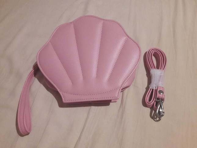 Free worldwide shipping *Pink seashell bag* - Bags and Purses - Lace ...
