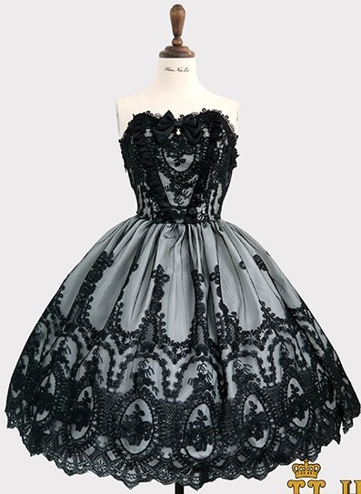 Haenuli The Promise of Eternal in Gray - Dresses - Lace Market: Lolita ...