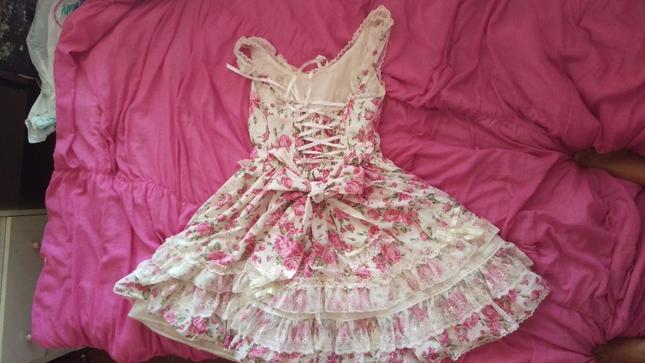 Angelic Pretty - Dramatic Rose JSK - Ivory - Jumperskirt - Lace Market: Lolita Fashion Sales