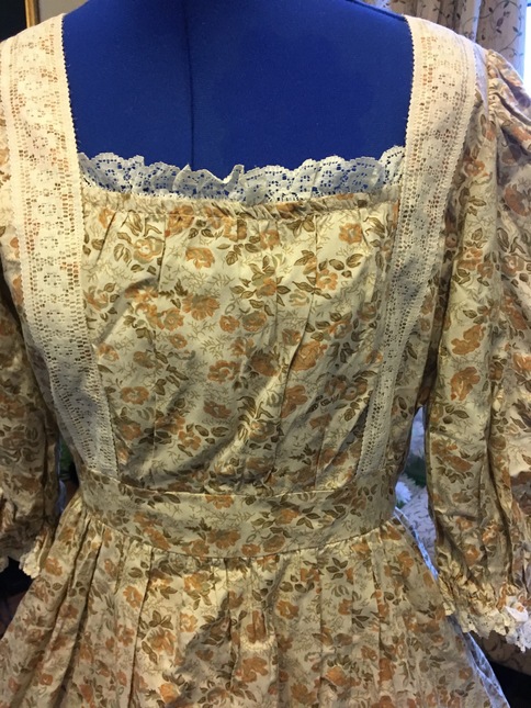 Vintage classic lolita style dress with yellow flowers - Dresses - Lace ...