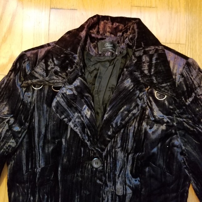 Blood Stain Vampire Velvet Jacket - Outerwear - Kei Market: Buy and ...