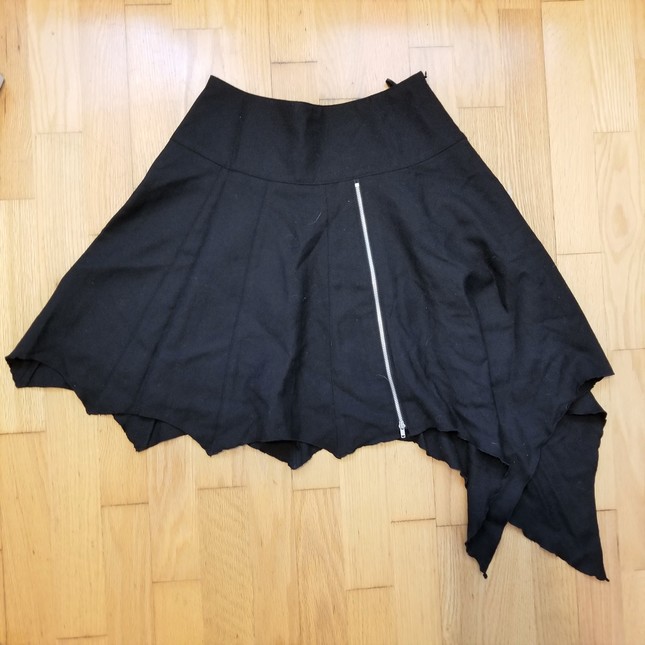 Peace Now Asymmetrical Bat Wing Skirt - Skirts - Lace Market: Lolita ...