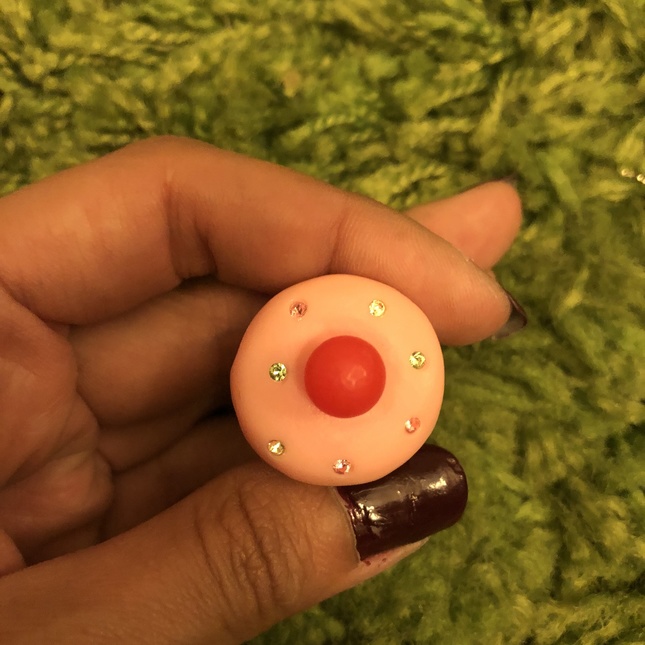 *now $25* AP: Country of Sweets Cake Ring - pink - Rings - Lace Market ...