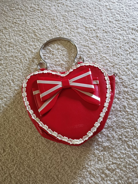BTSSB heart bag red - Bags and Purses - Lace Market: Lolita Fashion Sales
