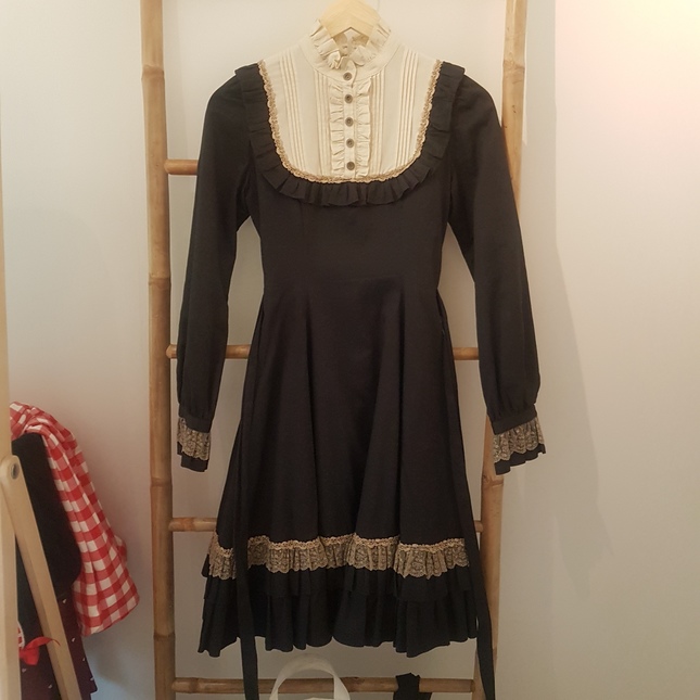 Doll One Piece in Navy - One Piece - Lace Market: Lolita Fashion Sales