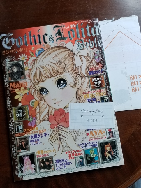 Gothic Lolita Bible vol. 10 with patterns - Stationery and Home Goods ...