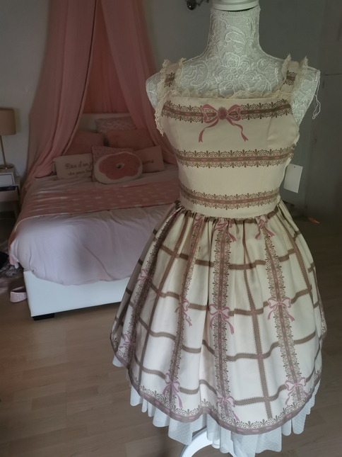 IW lace crinoline bustle JSK - Dresses - Lace Market: Lolita Fashion Sales