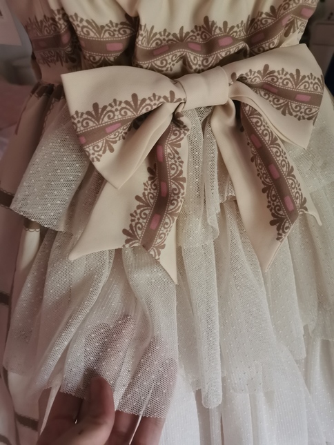 IW lace crinoline bustle JSK - Dresses - Lace Market: Lolita Fashion Sales