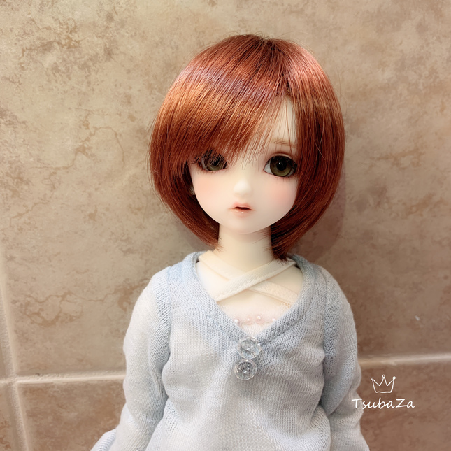 【Volks】Reddish brown short bob wig (MSD 1/4 Size) - 7-8 Wigs - Ball ...