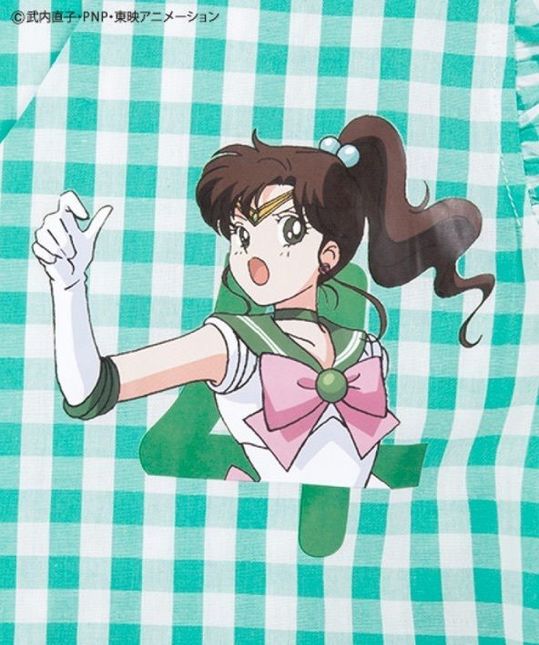 Punyus X Sailor Moon (JUPITER) Jumper - Salopette/Overalls - Kei Market ...