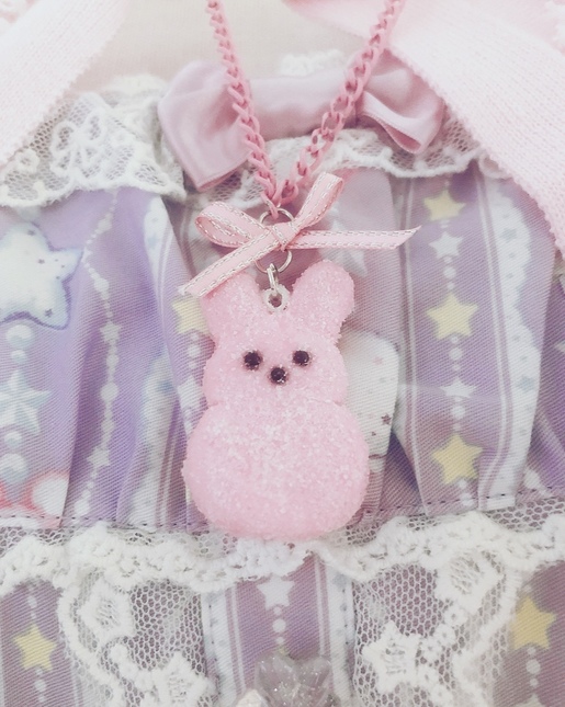 Sugary Peeps necklace - Jewelry - Lace Market: Lolita Fashion Sales