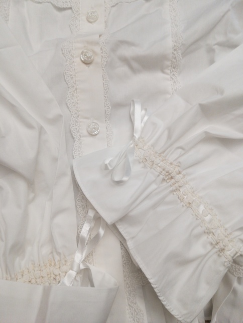 *NWT* Magic Tea Party bust 96cm cotton blouse circus princess sleeve ...