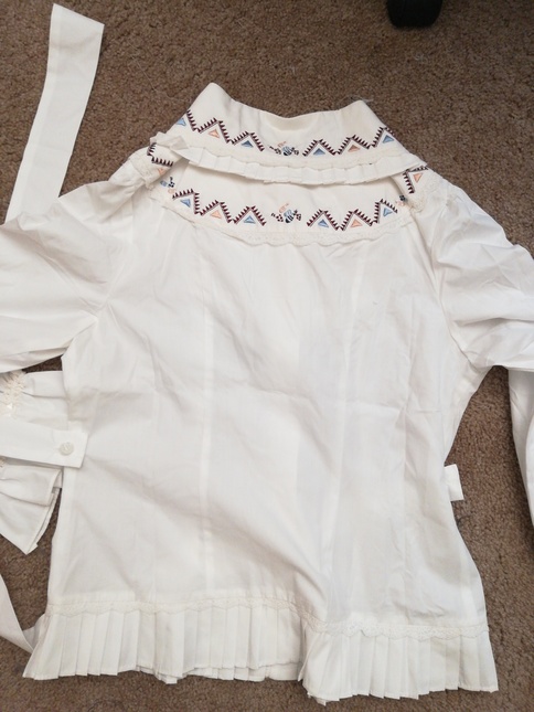 *NWT* Magic Tea Party bust 96cm cotton blouse circus princess sleeve ...