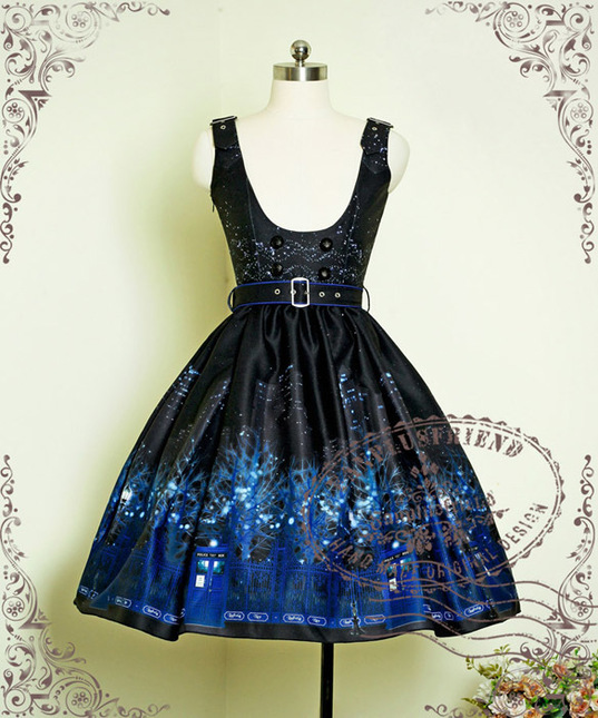 Time Lord JSK Fanplusfriend - Dresses - Lace Market: Lolita Fashion Sales