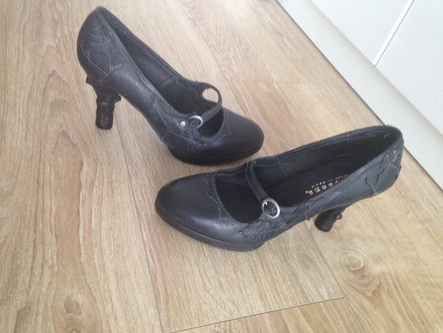 42 leather Neosens black shoes Pinot Noir made in Spain - Shoes - Lace ...