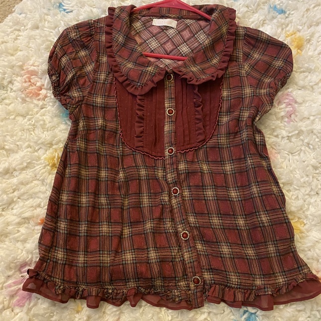 *now 40* Liz Lisa - Red Top with bow - Tops - Kei Market: Buy and Sell ...