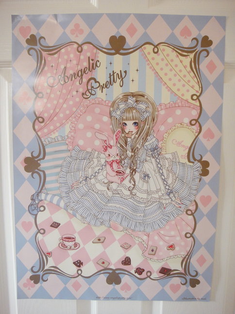 Angelic Pretty "Alice" Illustrated Poster - Large-format (41 x 59 cm ...