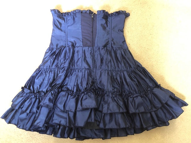 Atelier Pierrot corset skirt in navy *ALTERED* - Skirts - Lace Market ...