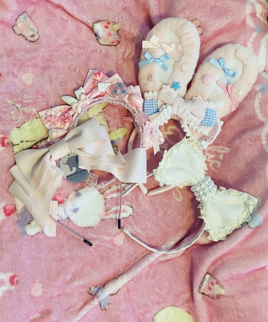 Headbow lot angelic pretty sweet dreamer katyusha kc now bunny ears sax ...