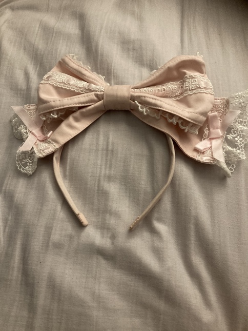 Angelic pretty kc pink - Hair Accessories - Lace Market: Lolita Fashion ...