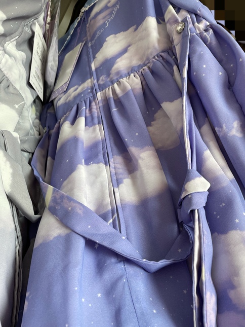 NWT angelic pretty Misty Sky Brilliant Color OP Set - One Piece - Lace ...