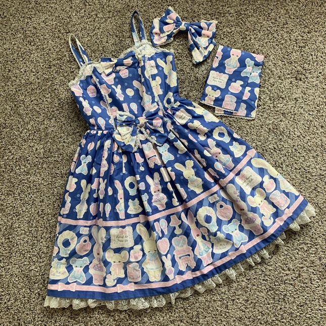Angelic Pretty Fancy Paper Dolls Special Set - Dresses - Lace Market ...