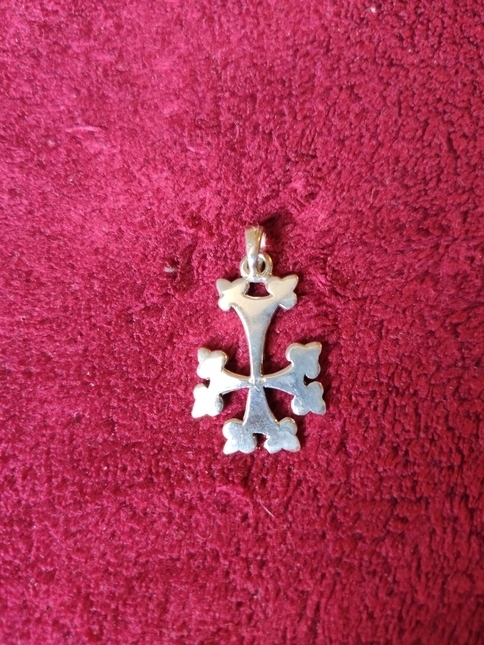 Silver Reversed Cross Pendant - Jewelry - Lace Market: Lolita Fashion Sales