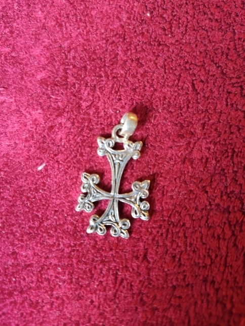 Silver Reversed Cross Pendant - Jewelry - Lace Market: Lolita Fashion Sales