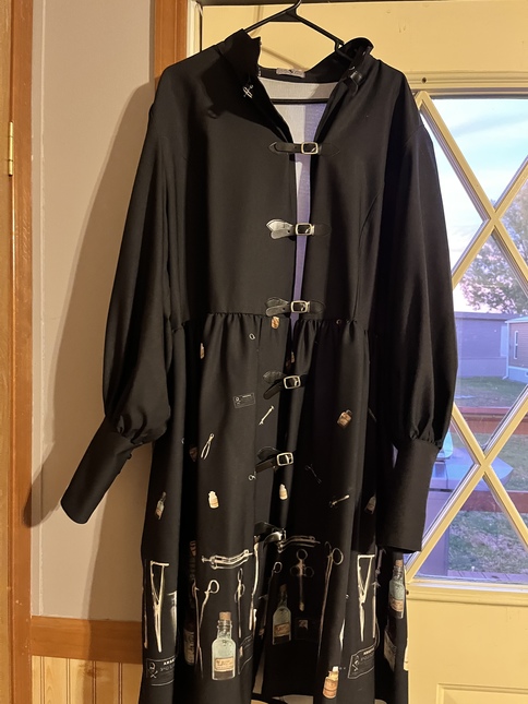 Violet Fane Asylum Op in Black - Dresses - Lace Market: Lolita Fashion ...