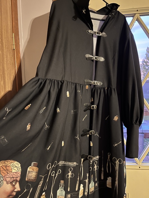 Violet Fane Asylum Op in Black - Dresses - Lace Market: Lolita Fashion ...