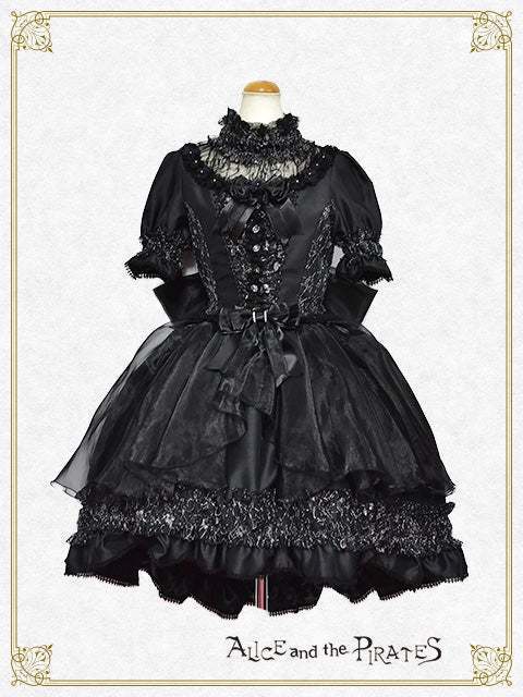 AnP Anastasia Phantom Dress Black - One Piece - Lace Market: Lolita ...