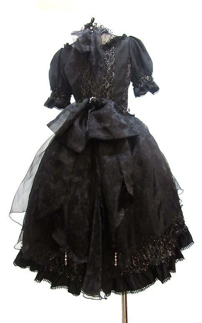 AnP Anastasia Phantom Dress Black - One Piece - Lace Market: Lolita ...