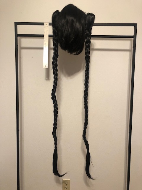 48 inch Black Ponytail Wig - Wigs and Artificial Hair - Lace Market ...