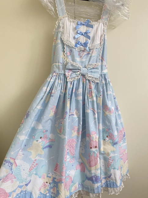 AP Dream Fantasy JSK in sax - Jumperskirt - Lace Market: Lolita Fashion Sales