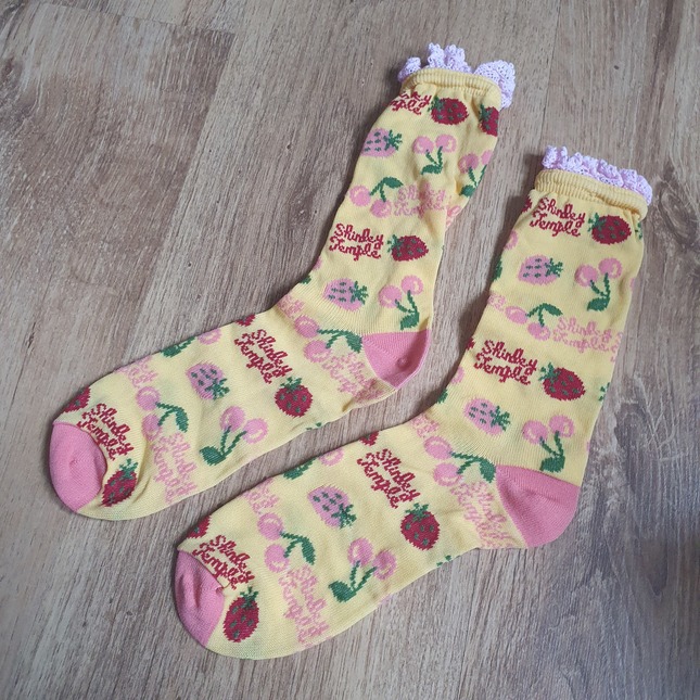 Shirley Temple Berry Crew Socks - Socks and Tights - Lace Market ...