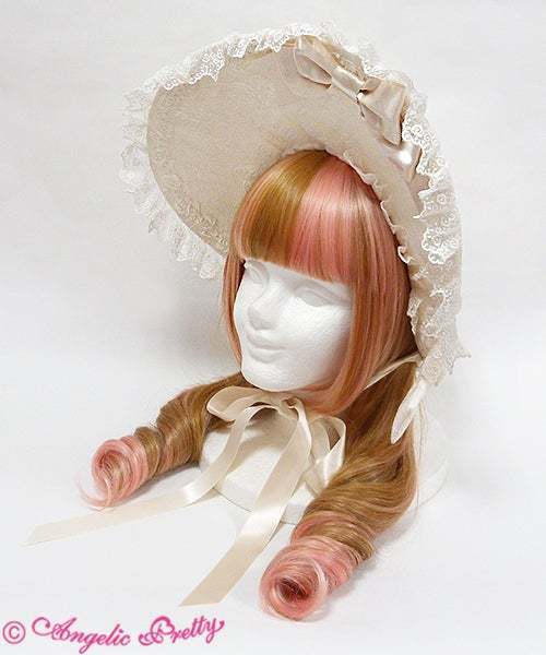 Angelic Pretty - Eternal Dressy Bonnet - Bonnets - Lace Market: Lolita ...