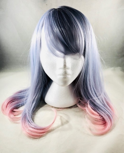 Taobao Pastel Pink Lavender Long Hair Wig Free Shipping - Wigs and ...