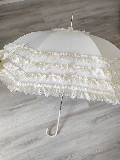 Frill Millefeuille Parasol - Umbrellas and Parasols - Lace Market ...