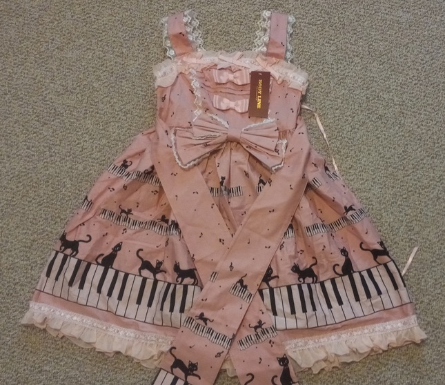 Bodyline Kitten Piano Concerto in Pink (M) - Dresses - Lace Market ...